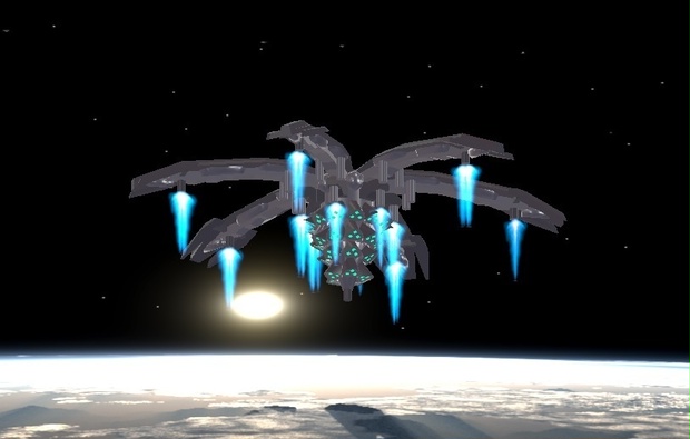 【無料】 【VRC想定】MIND ORBIT風追従子機 - blackpitvrc - BOOTH