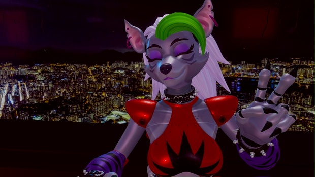 Roxanne Wolf VRChat SDK3 Avatar [PC] - conniedragon - BOOTH