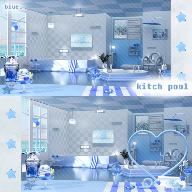 kitch pool{vtuber} - juby club - BOOTH