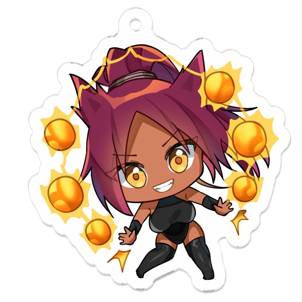 Yoruichi Shihoin Keychain アクリルキーホルダー - xiaokenshop - BOOTH