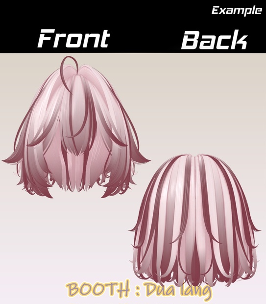 【bosabosa bob】Mask、Main color2Texture - Dua Lang - BOOTH