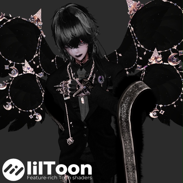 lilToon black rim shader setting yamai's edition ver1.0 - yamai- - BOOTH