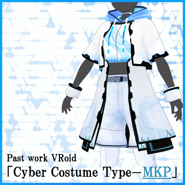 Past work VRoid 「Cyber Costume TypeーMKP」 - eguの魔窟 - BOOTH
