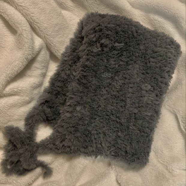 モコモコグレーフード - ayatani tokage - BOOTH