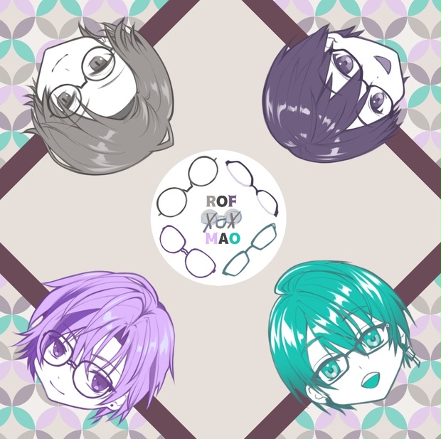 【非公式】ROF-MAO 眼鏡拭き - minmak - BOOTH