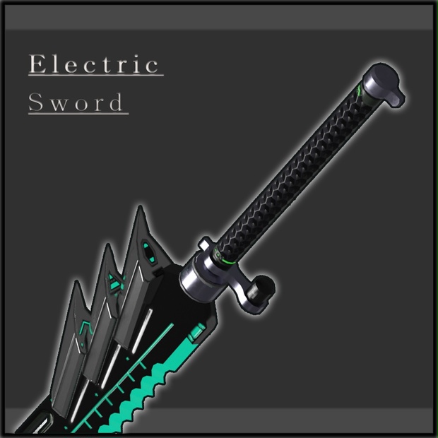 【vrc想定】Electric sword - HapLabo - BOOTH