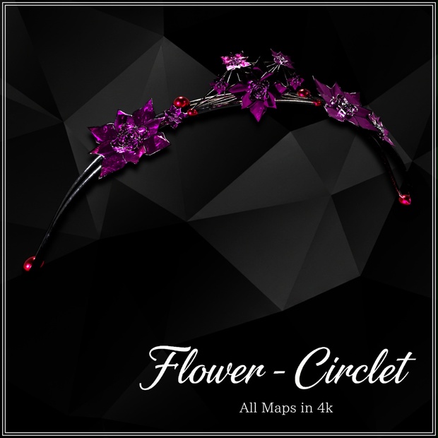 Flower-Circlet (For all Vrchat Avatars) - MrStore - BOOTH