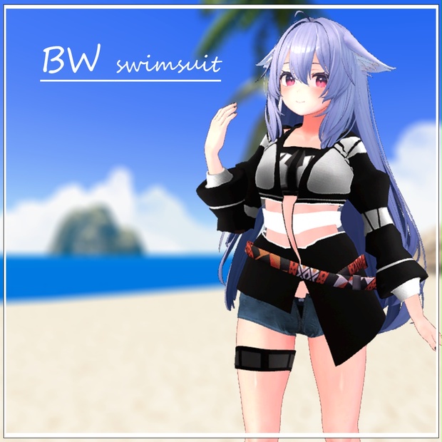 [桔梗用] BW水着 BW Swimsuit for Kikyo - ND Meteor Studio - BOOTH