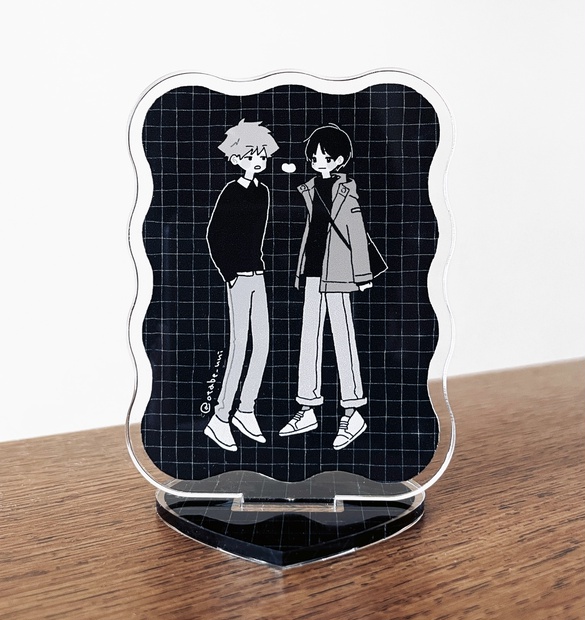 ラブラブカップルアクリルスタンド - おたべ水産 - BOOTH