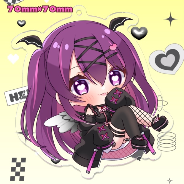 さぁちむ アクリルキーホルダー7cm - Sachimu Official Shop - BOOTH