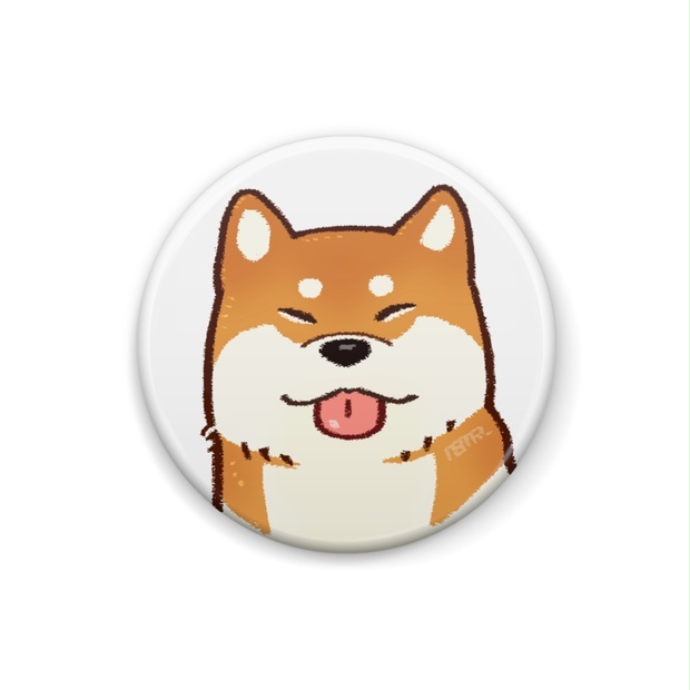 しばいぬ缶バッジ - AQ booth - BOOTH