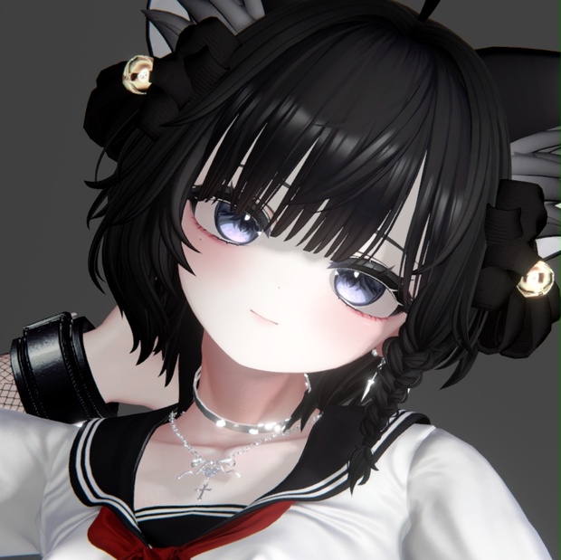 ⚝Manuka⚝ Face シェイプキー ,Face Blendshape - Purple - BOOTH