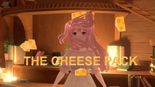 VNyan Cheese Assets - ssumbaka - BOOTH