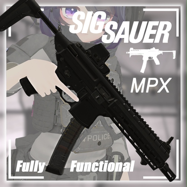 LF: Full Functional SIG MPX Submachine gun Weapon System & Particle ...