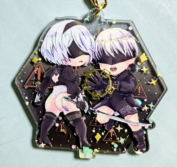 自爆アクキー(9S2B) - ryouyoku - BOOTH