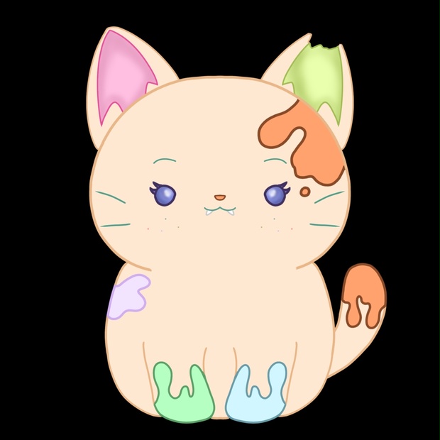 Cookie Cat Vtuber Model - Marion's Streaming essentials! - BOOTH