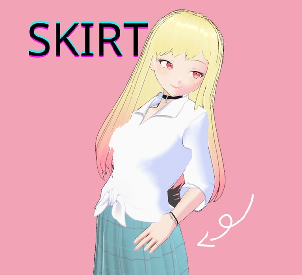 【VRoid】SKIRT- texture 【👍無料】 - animationdamon - BOOTH