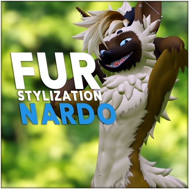 Fur Stylization Texture for Nardoragon - Cosmiic Creations - BOOTH