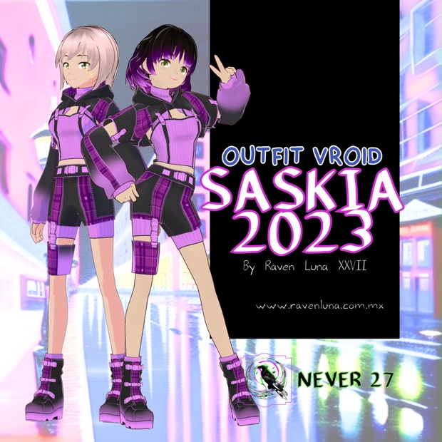 Outfit VRoid == SASKIA 2023 OUTFIT== - Never27 - BOOTH