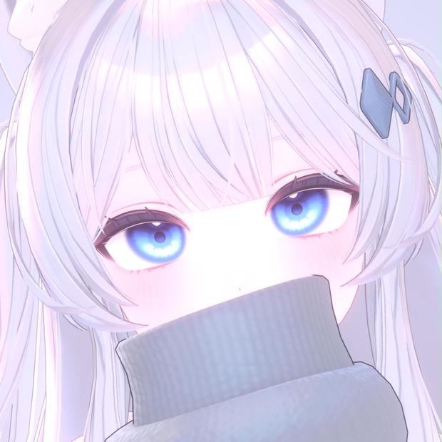 [ZEF] Lime Heart shapes Eye Texture - zzeff - BOOTH