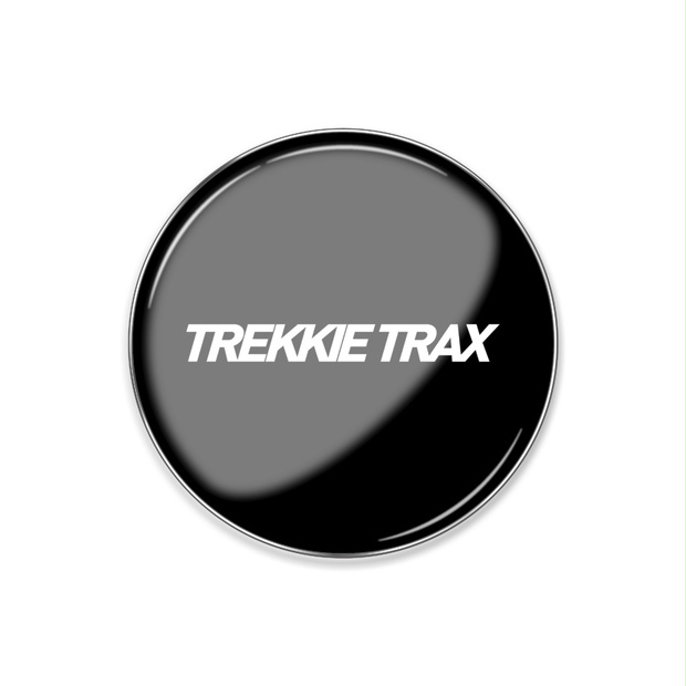 LOGO PIN BADGE - TREKKIE TRAX Booth - BOOTH