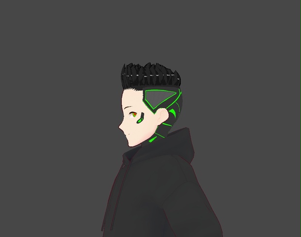 [Vroid] 3D Character - Cyberpunk - Full body - neocyanide - BOOTH