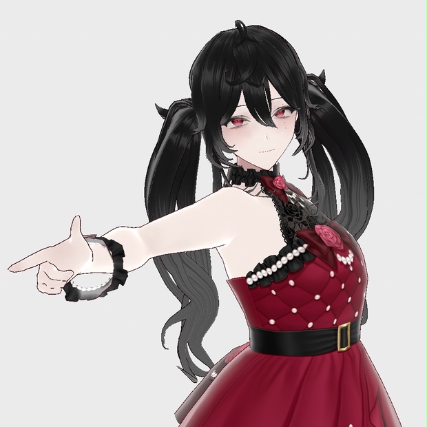 【VRoid】ツインテール2【ヘアプリセット】 - Yaaaaaaau - BOOTH