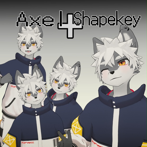 Axel Shapekey+ Ver1.0.1 - Black Castle - BOOTH