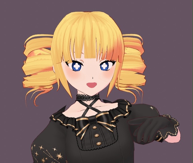 [VRoid Stable] Twin Drills Preset - cicadaP - BOOTH