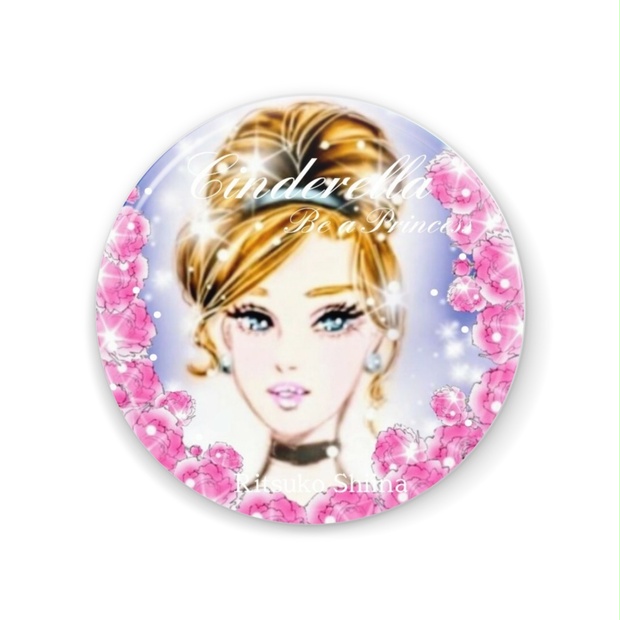 「シンデレラ」ファンアート缶ミラー - Atelier-Sheena - BOOTH