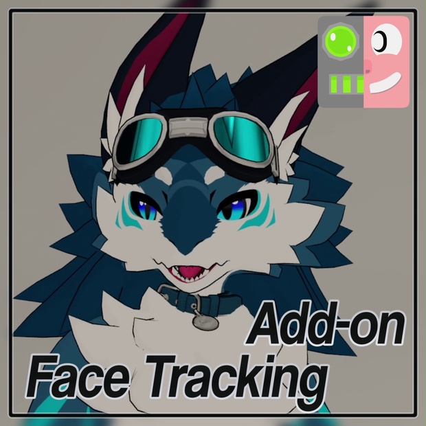 VRChat - Novabeast - Face Tracking Addon - Pawlygon - BOOTH