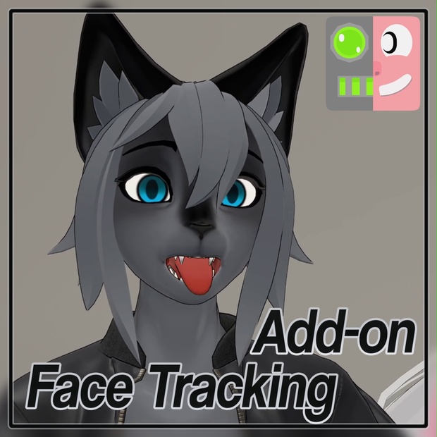 VRChat - Vixine - Face Tracking Addon - Pawlygon - BOOTH