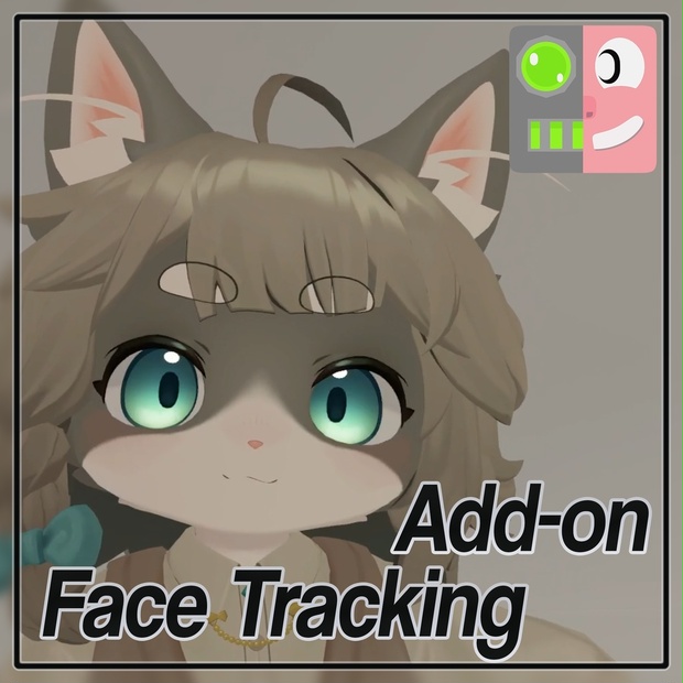 VRChat - Lina - Face Tracking Addon - Pawlygon - BOOTH