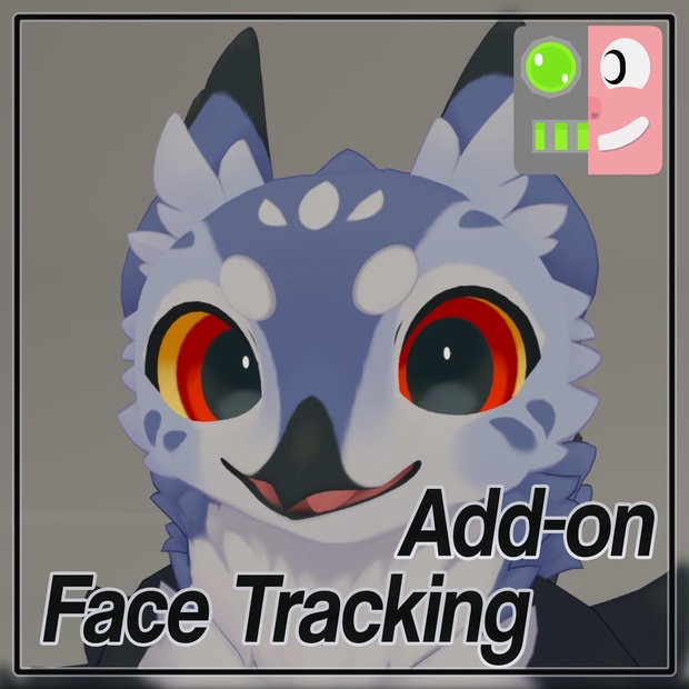 VRChat - Uncia - Face Tracking Addon - Pawlygon - BOOTH