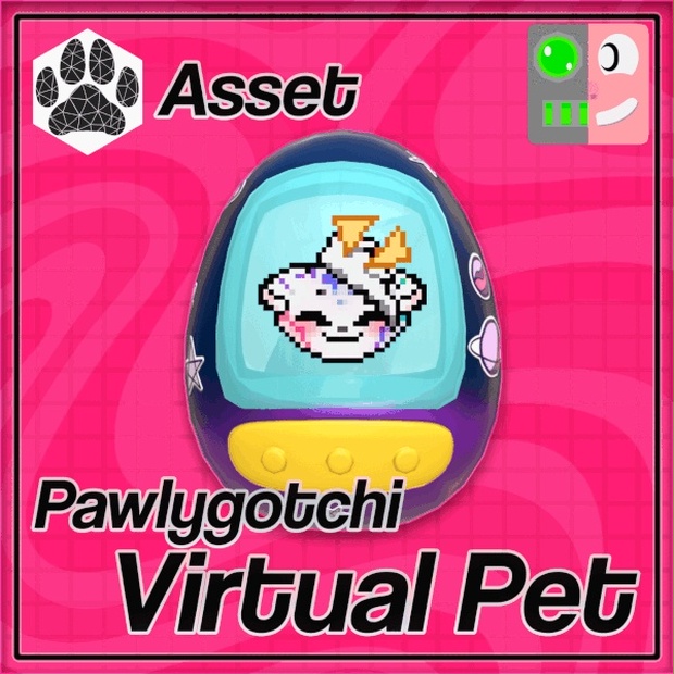 Pawlygotchi - Virtual Pet [VRChat] - Pawlygon - BOOTH