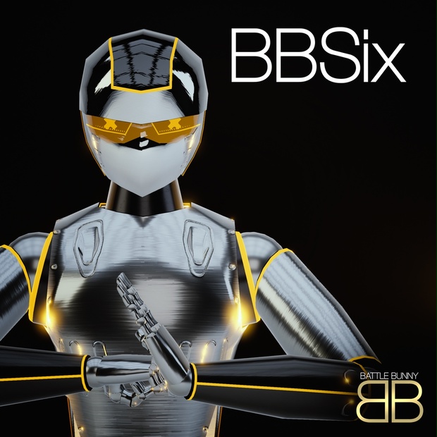 [Original 3D Model] BBSix VRChat Avatar - Battle Bunny Mods - BOOTH