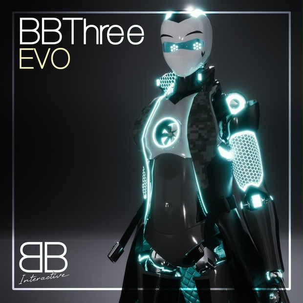 [Original 3D Model] BBThree Evo for VRChat - Battle Bunny Mods - BOOTH