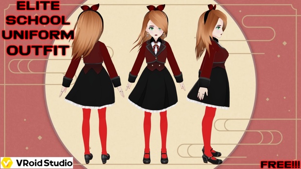 Elite School Uniform OUTFIT - FREE!!! - BEAMER3K'S FREE EMPORIUM - BOOTH