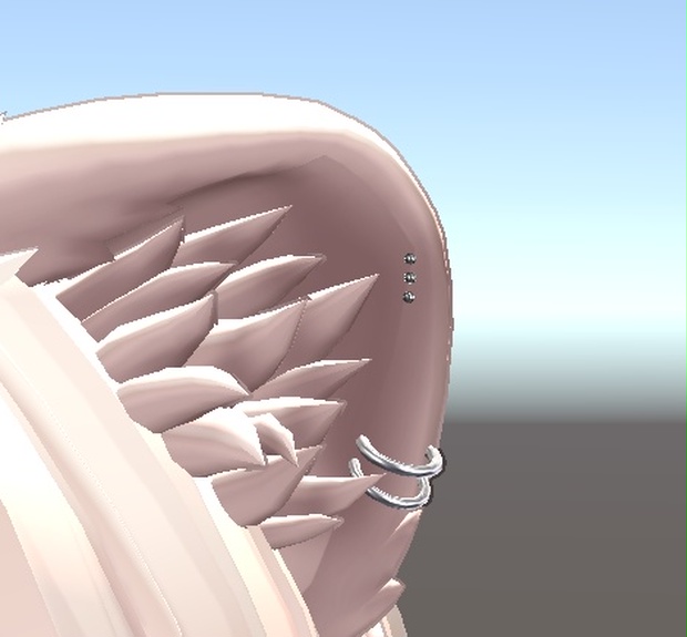 丸ピアス【真央-mao-対応/無料】 - uvrc - BOOTH