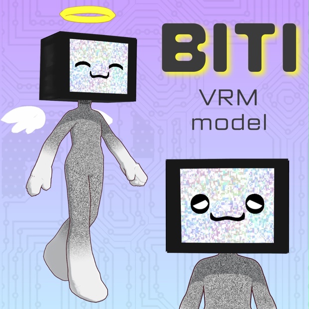 【VRM Model】 BITI - LUK4 - BOOTH