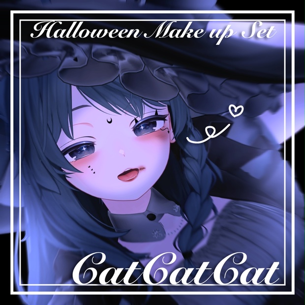 【しなの専用】Catcatcat HALLOWEEN Makeup SET (Makeup+Face Anim+α) for Shinano - おちゃかなしょっぷ -Shop ...