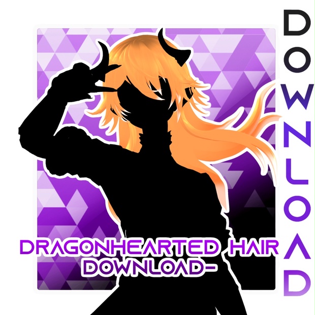 MMD // Dragonhearted Hair - 𝗔𝗫𝗘𝗟 -【COMMISSION OPEN!】| 𝗠𝗠𝗗 - BOOTH
