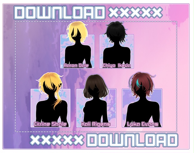 MMD // Hair Pack 6# DOWNLOAD // P2U // - 𝗔𝗫𝗘𝗟 -【COMMISSION OPEN!】| 𝗠𝗠𝗗 ...