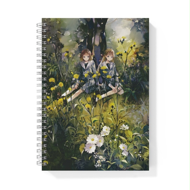 『イン・ガーデン』A5リングノート - niwa - BOOTH
