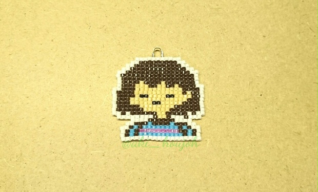 UNDERTALE Frisk ビーズストラップ - 地下をキャンプ地とする！ - BOOTH