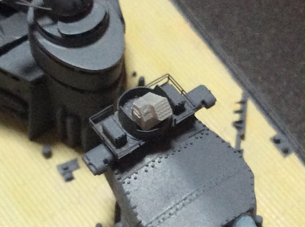 1/700 英国海軍 UP (Unrotated Projectile) AA Rocket launcher 6パーツセット ...