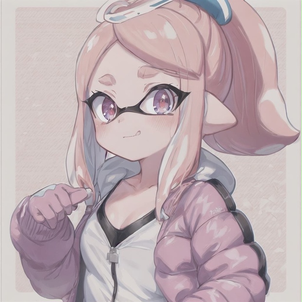 Splatoon - Inkling Girl - pink jumper - kodako-official - BOOTH