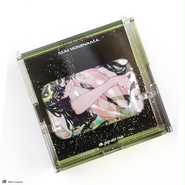 【先行予約】米山舞 x GAF｜ショーケースつき缶バッジ TOY-GRITTER - GAFアートフェア - BOOTH