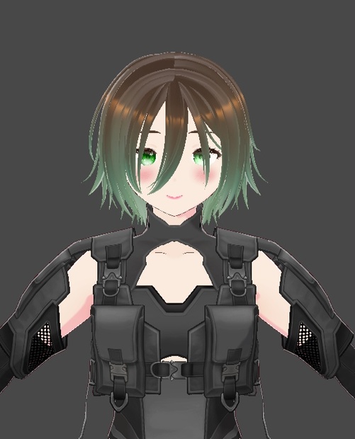 mint choco hair texture - Ghosty's boo-tique - BOOTH