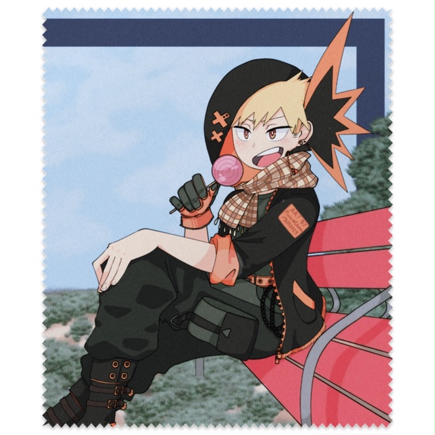 Bakugo glasses cleaning cloth - lepoodles - BOOTH